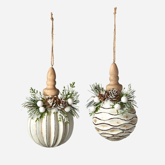 Pine Ball Ornament – The View Cafe & Gifts
