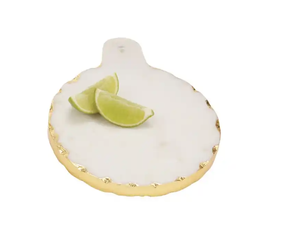 Round Gold Marble Board – The View Cafe & Gifts