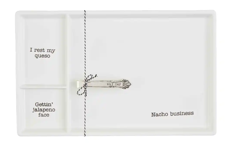 Sectioned Nacho Platter Set – The View Cafe & Gifts